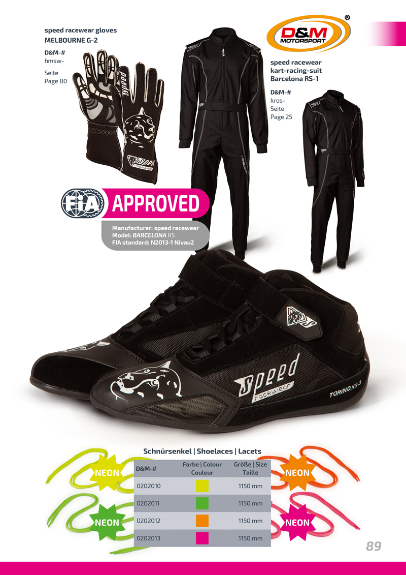 Marke Speed-Racewear - D&M Motorsport GmbH